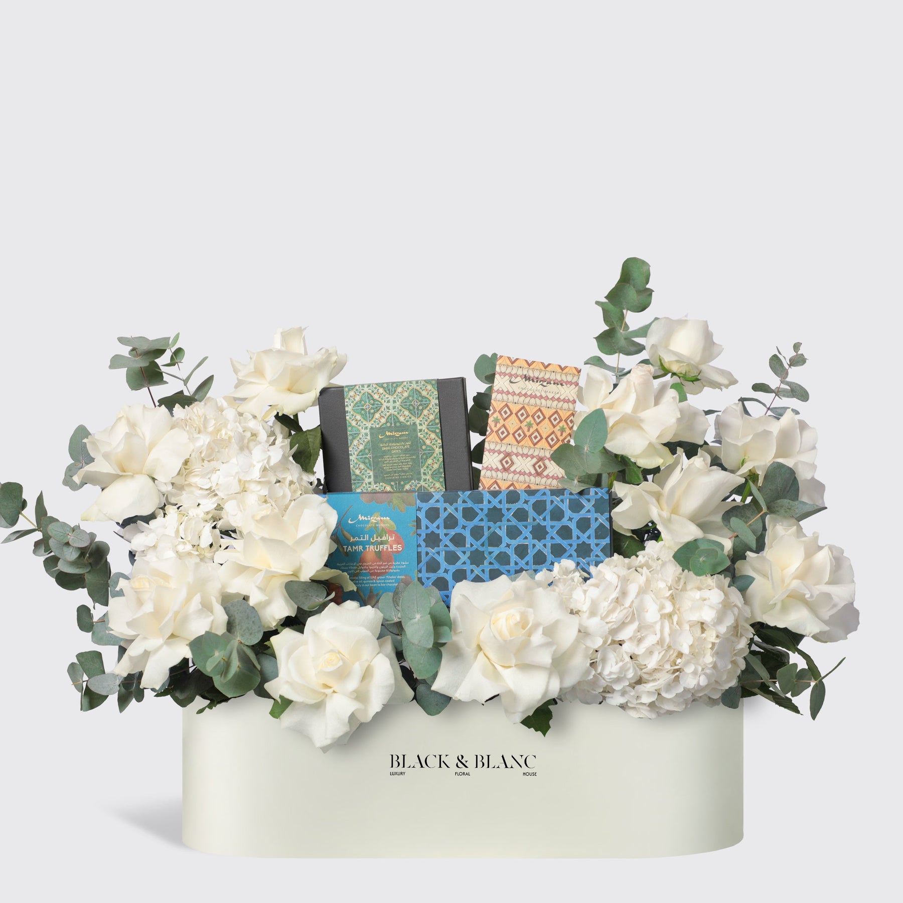 Mirzam Hamper - Bustan Tamr Truffle, Chocolate Bar: 62% Dark Chocolate ...